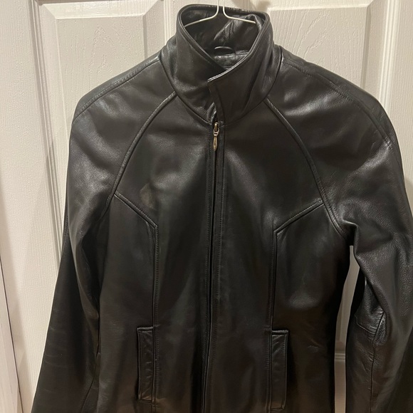 Wilsons Leather | Jackets & Coats | Leather Jacket With Removable Liner ...